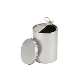 Lata abre-fácil con tapa extra peel off con logo - Latitas Online